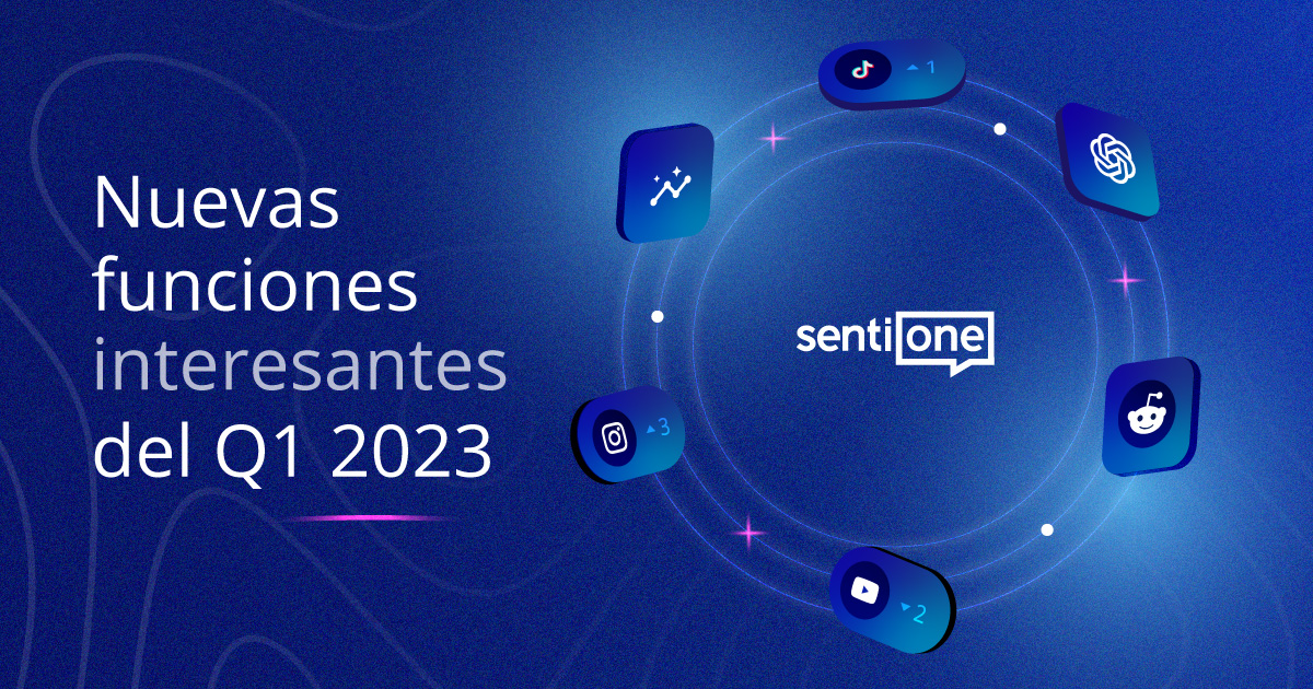 Nuevas Funciones Interesantes del Q1 2023 - SentiOne Blog