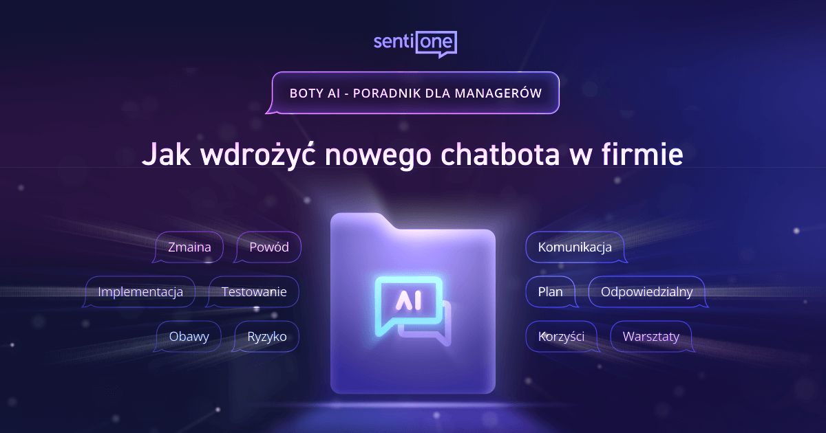 AI i zarządzanie zmianą: Jak skutecznie wdrożyć nowego chatbota w ...